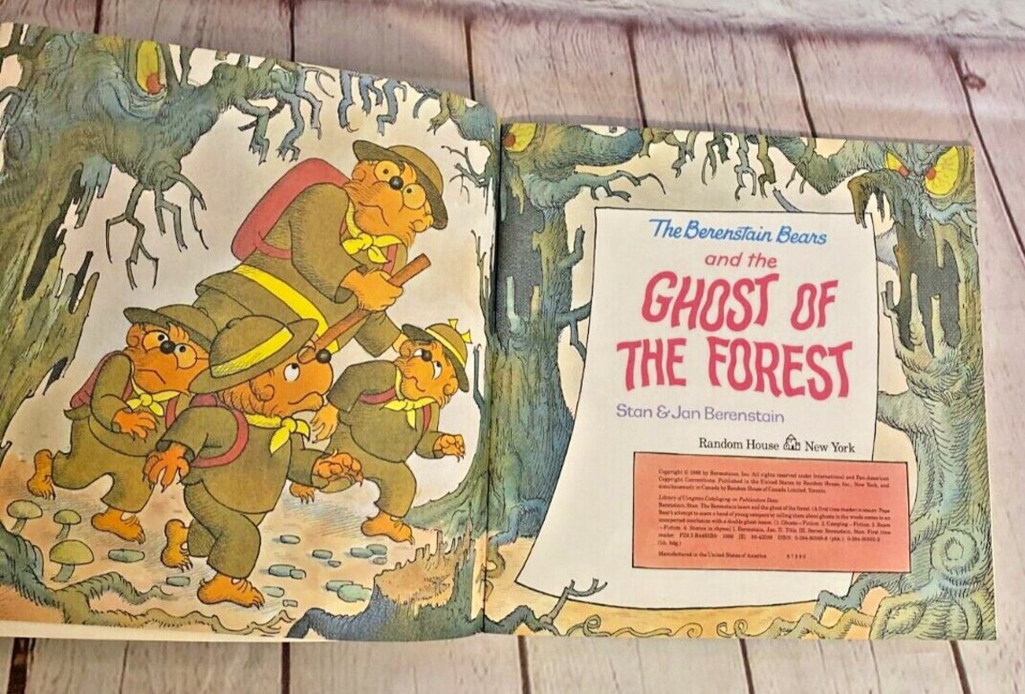 The Berenstain Bears and the Ghost of the Forest Softcover Children's ...