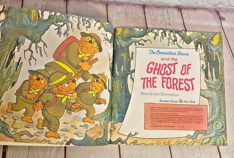 The Berenstain Bears and the Ghost of the Forest Softcover Children's ...