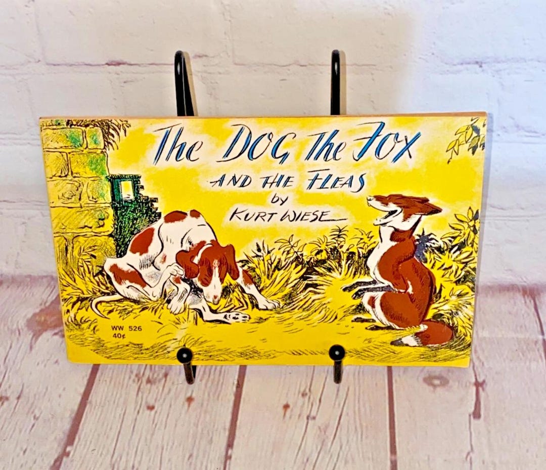 The Dog, the Fox and the Fleas by Kurt Wiese 1966 | Softcover Children ...