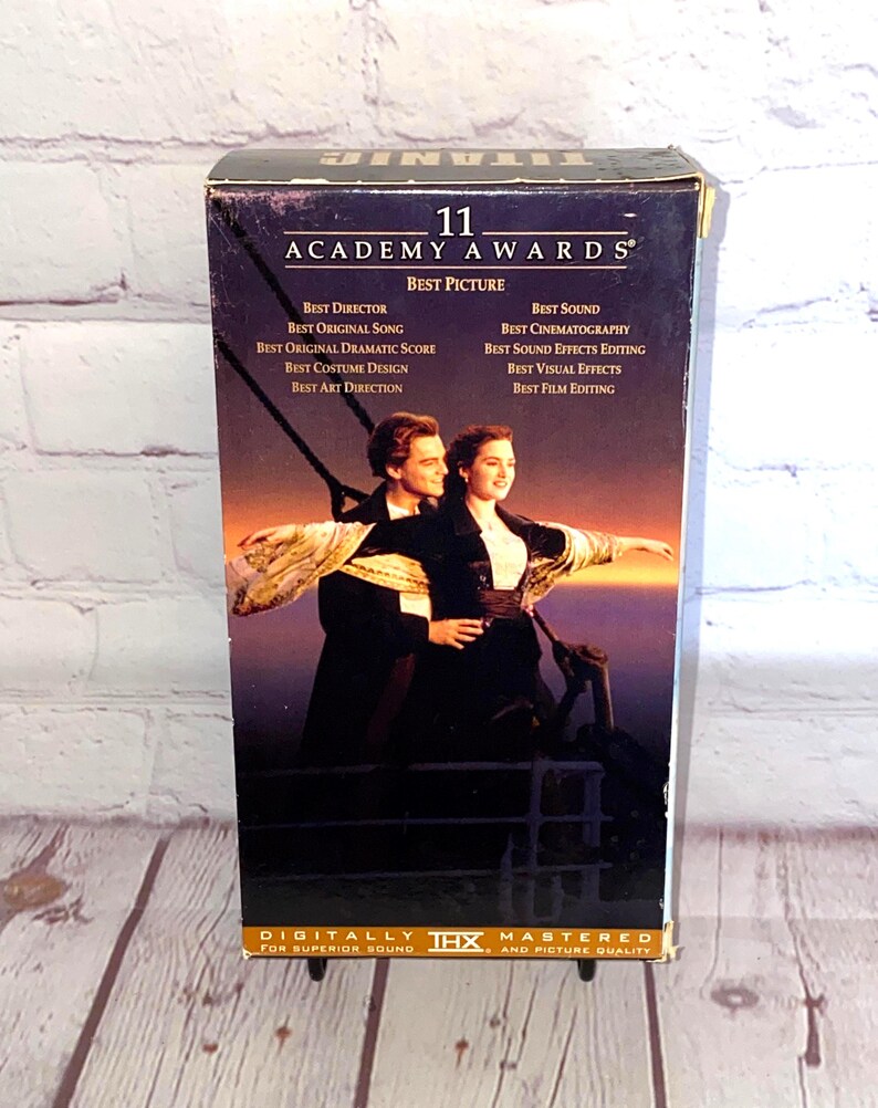 Titanic VHS Paramount 1998 Rated PG-13 - Etsy