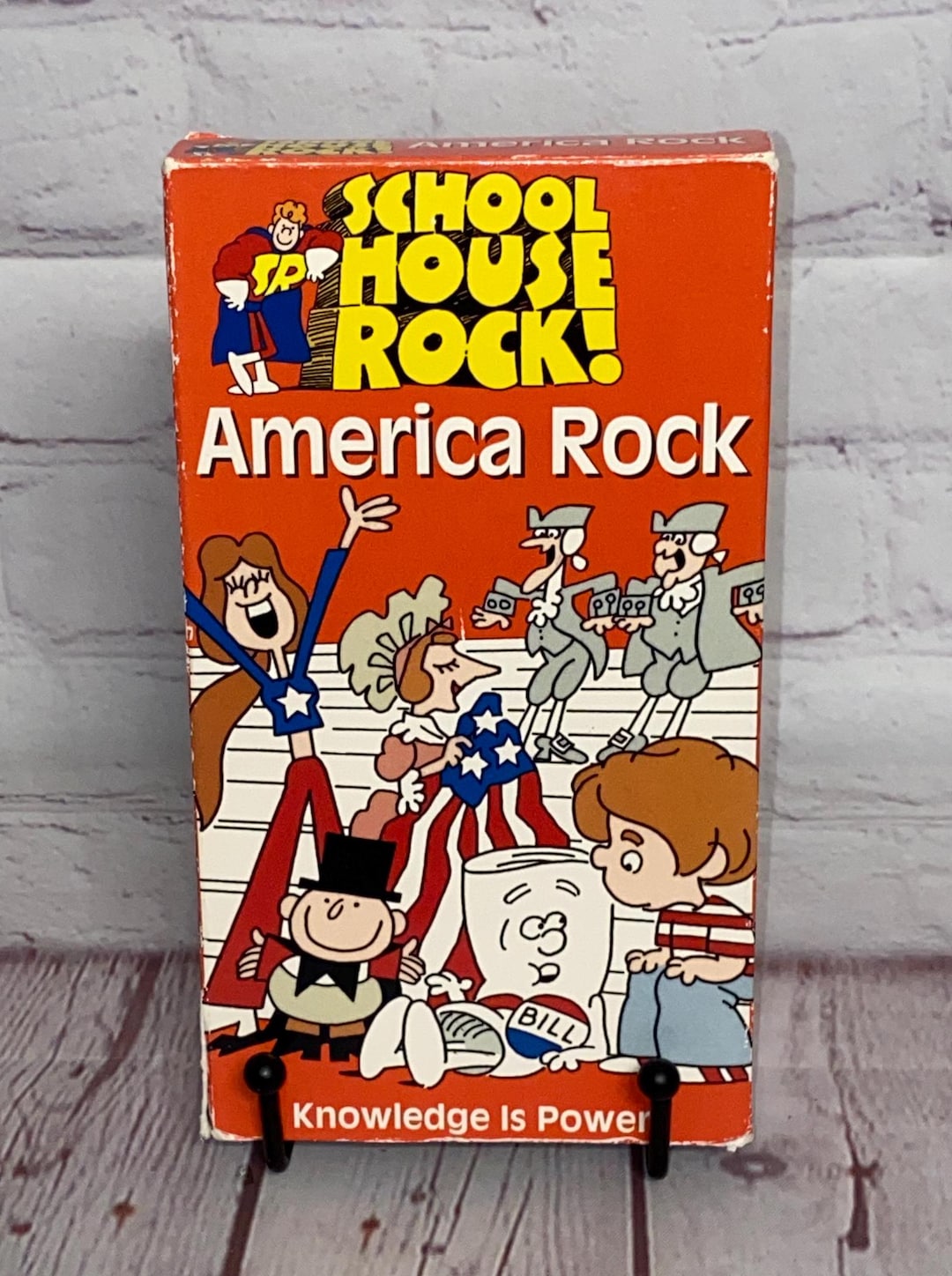 School House Rock america Rock VHS by ABC Video 1995 Running Time: 30 ...
