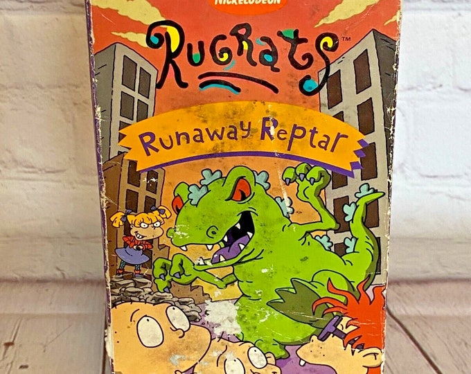 Nickelodeon Rugrats "runaway Reptar" VHS by Paramount 1999 | Not Rated ...