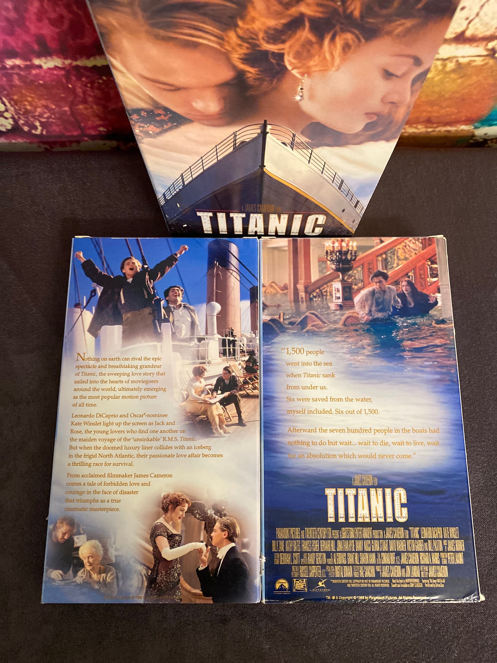 Titanic VHS 2-tape Set 1995 Edition by Paramount Pictures - Etsy