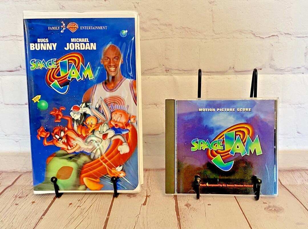Space Jam Bundle With VHS and CD Soundtrack | 90s Space Jam Featuring ...