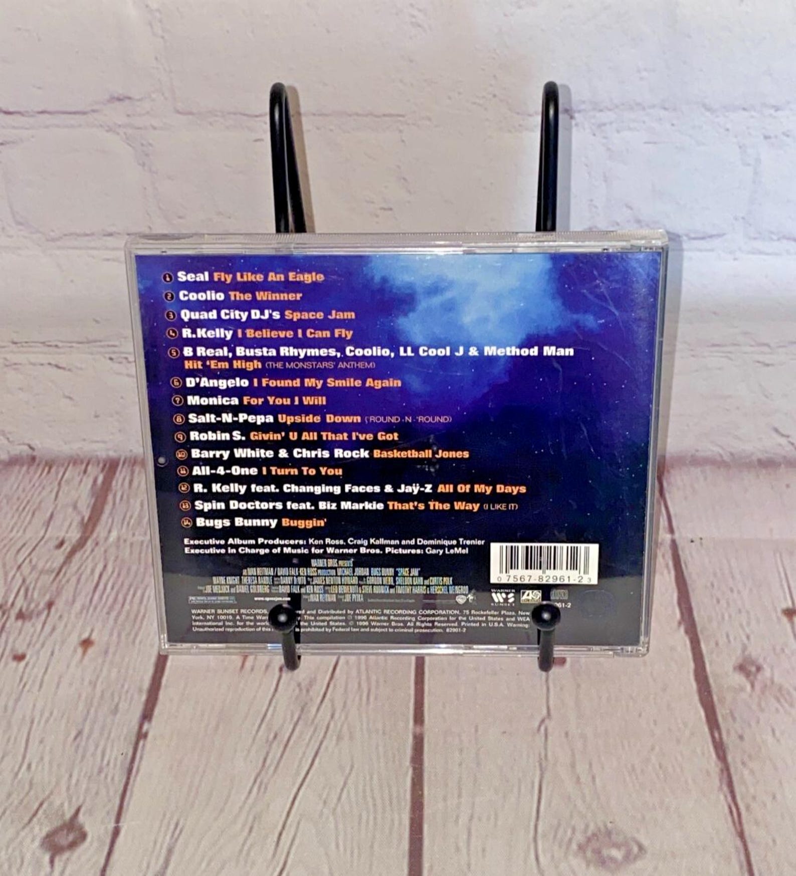 Space Jam Soundtrack CD by Atlantic Recording 1996 - Etsy