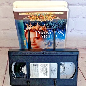 The Princess Bride VHS by MGM Family Entertainment Rated PG Runtime 1 ...