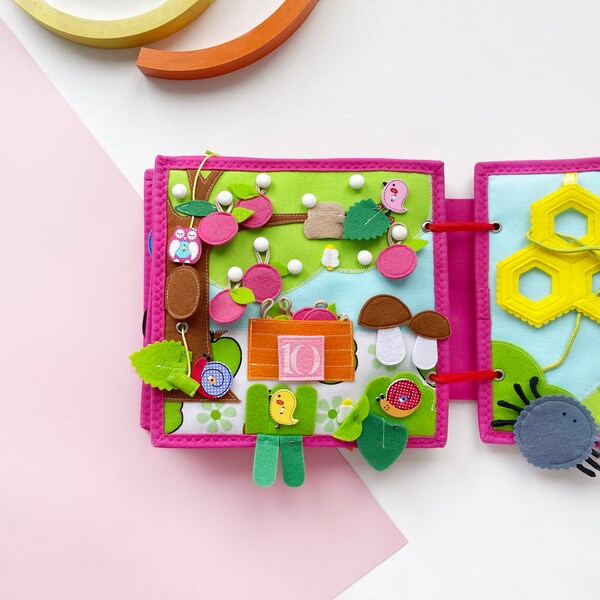 Cloth Activity Book - Etsy