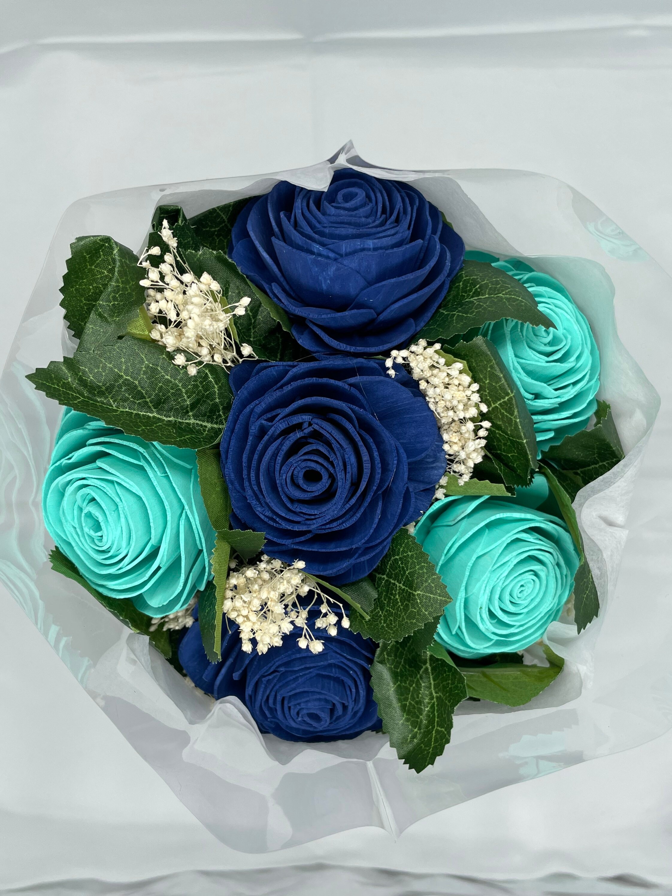 Half Dozen Sola Wood Roses - Etsy