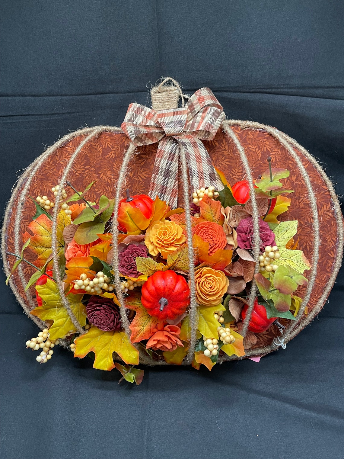 Pumpkin Wall Decor - Etsy