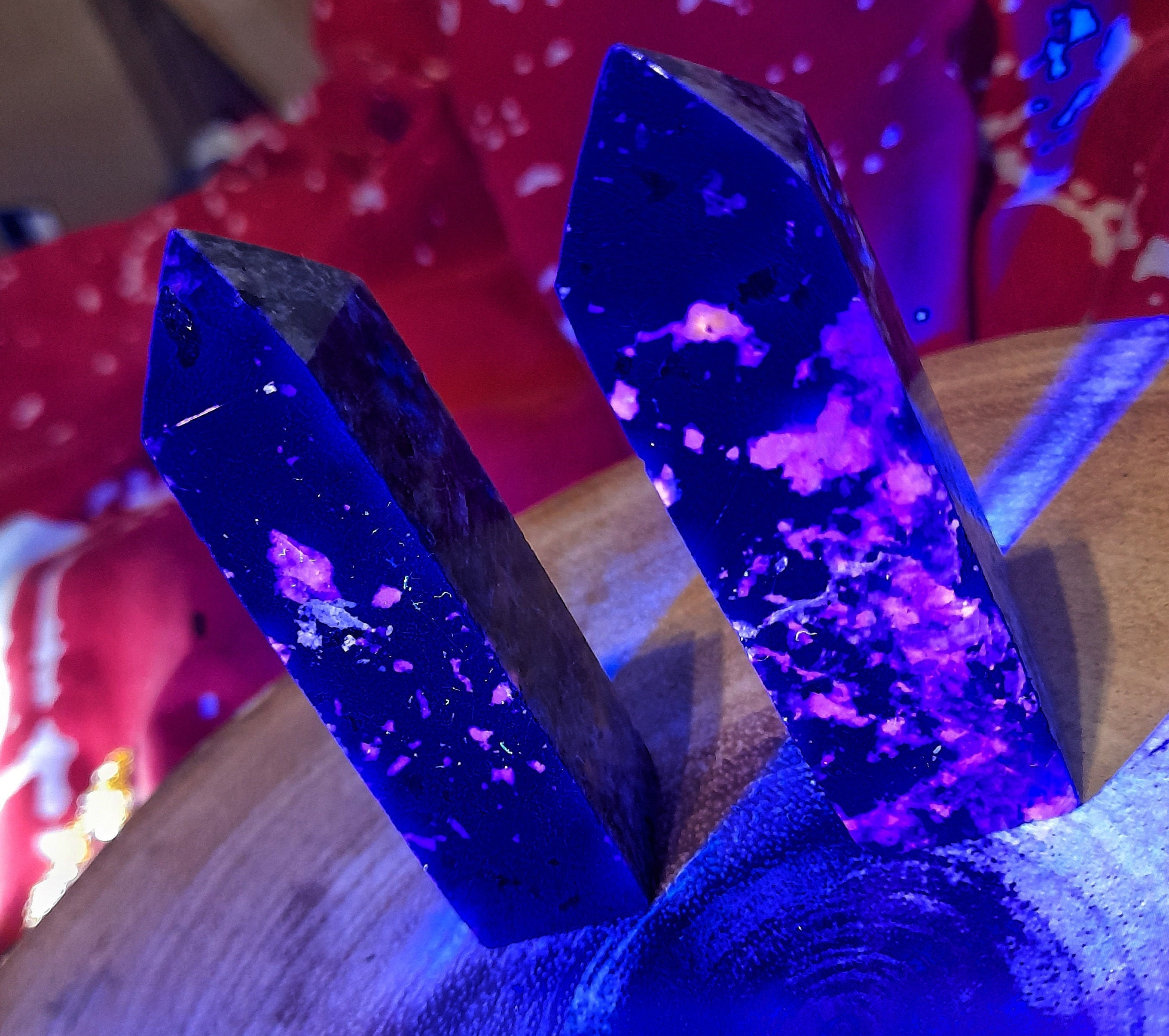 Yooperlite Tower High Quality Fluorescentcrystals - Etsy