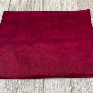 Silk MINI Altar Cloth - Red, Traveling Altar Cloth, Portable Altar ...
