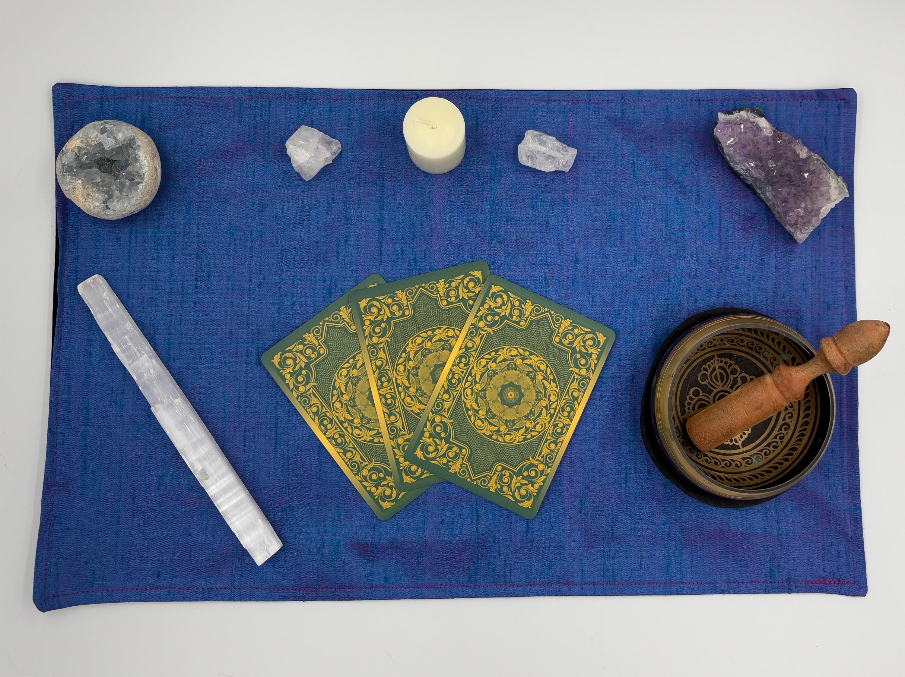 Silk Altar Cloth, Tarot Cloth, Altar Decor, Double Sided Altar Cloth ...