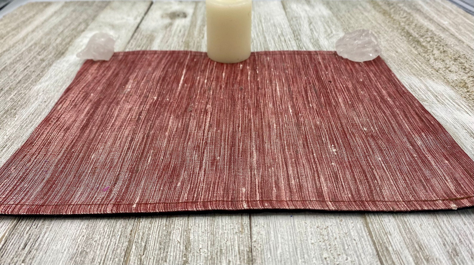 Silk MINI Altar Cloth - Tri Color, Traveling Altar Cloth, Portable ...