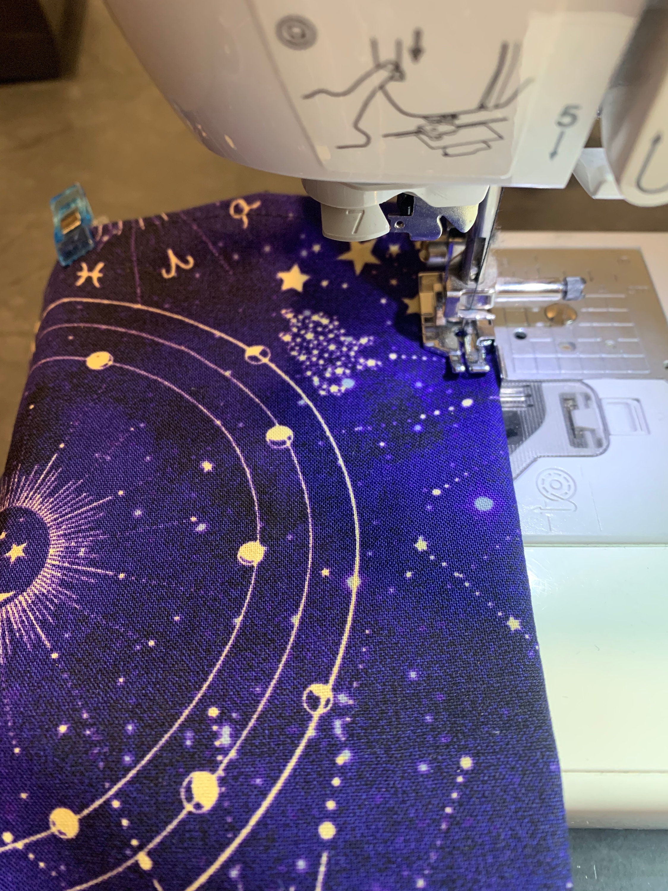 MINI Altar Cloth Moon Tarot Cloth Traveling Altar Cloth - Etsy