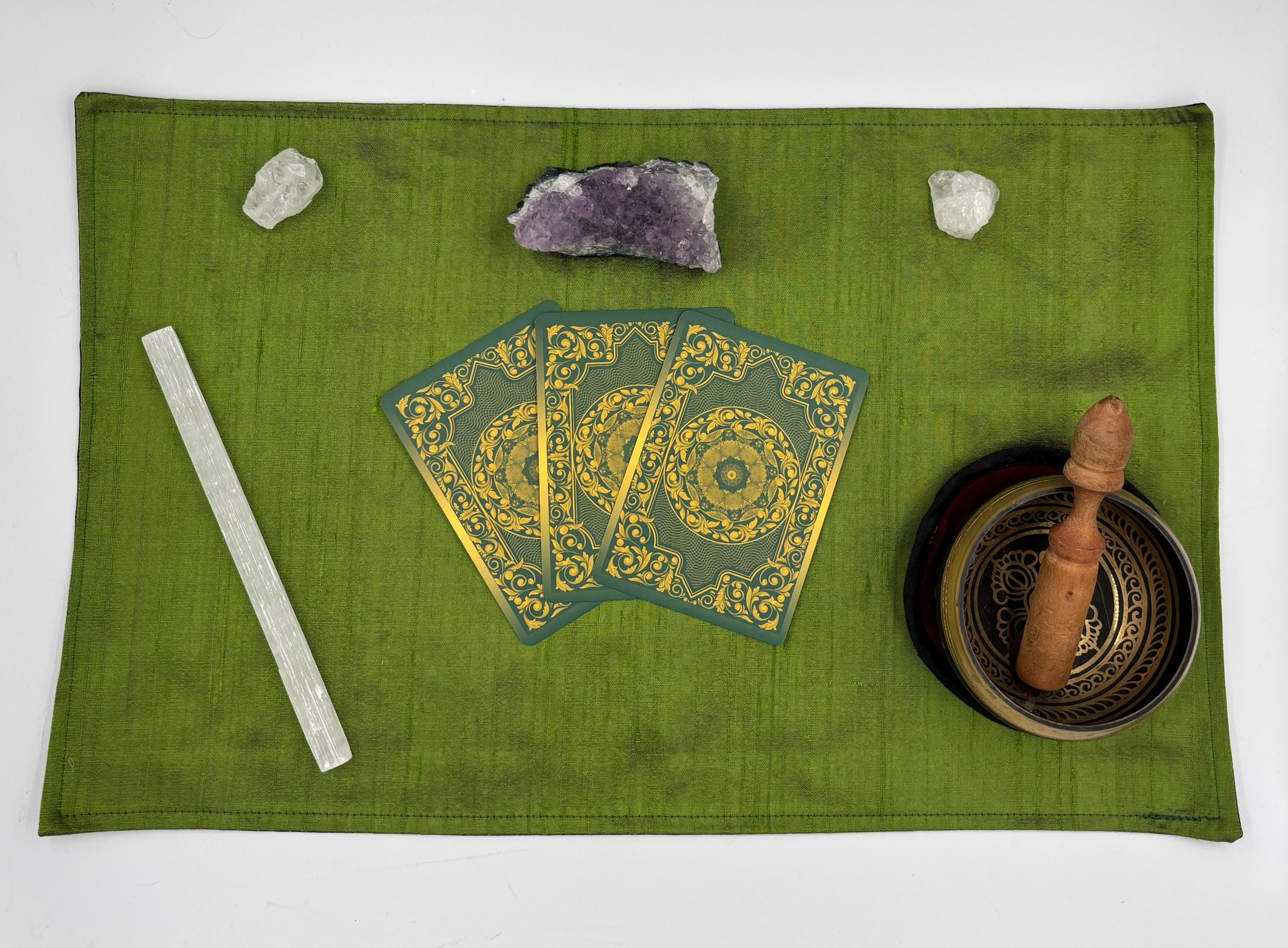 Silk Altar Cloth, Tarot Cloth, Altar Decor, Double Sided Altar Cloth ...