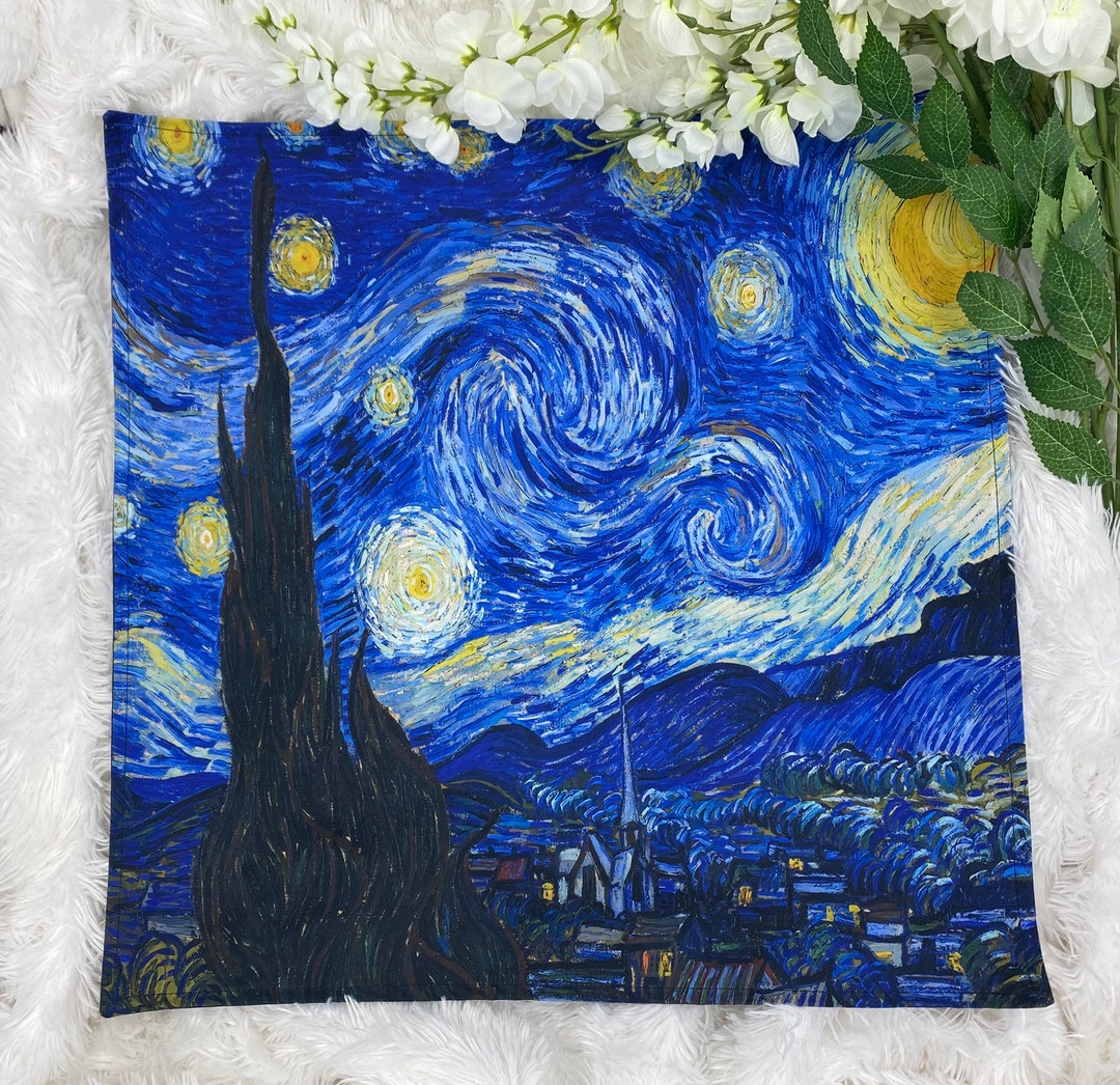 Starry Night Van Gogh Altar Cloth Tarot Cloth Altar Decor - Etsy