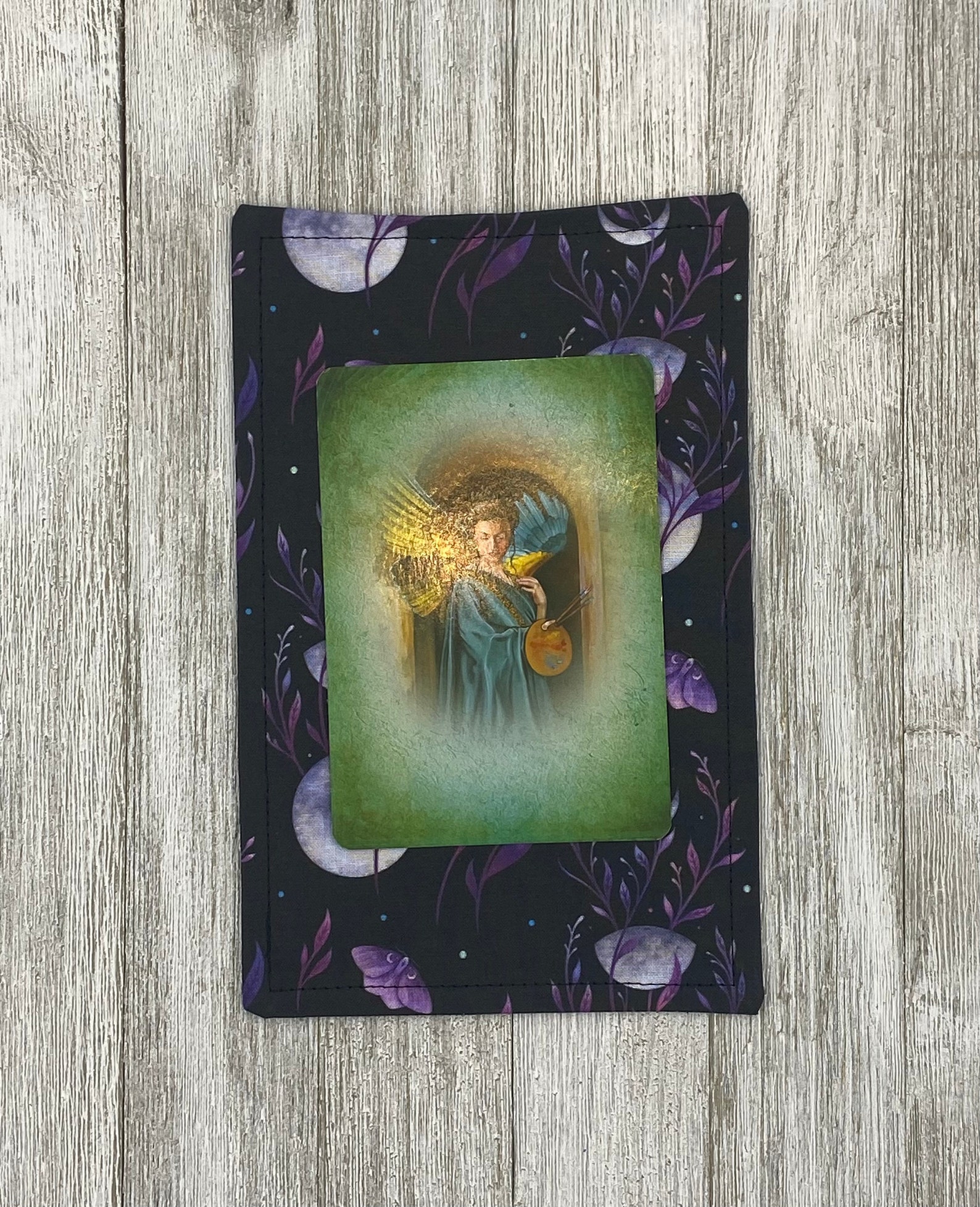 MINI Altar Cloth - Moon Garden, Traveling Altar Cloth, Portable Altar ...