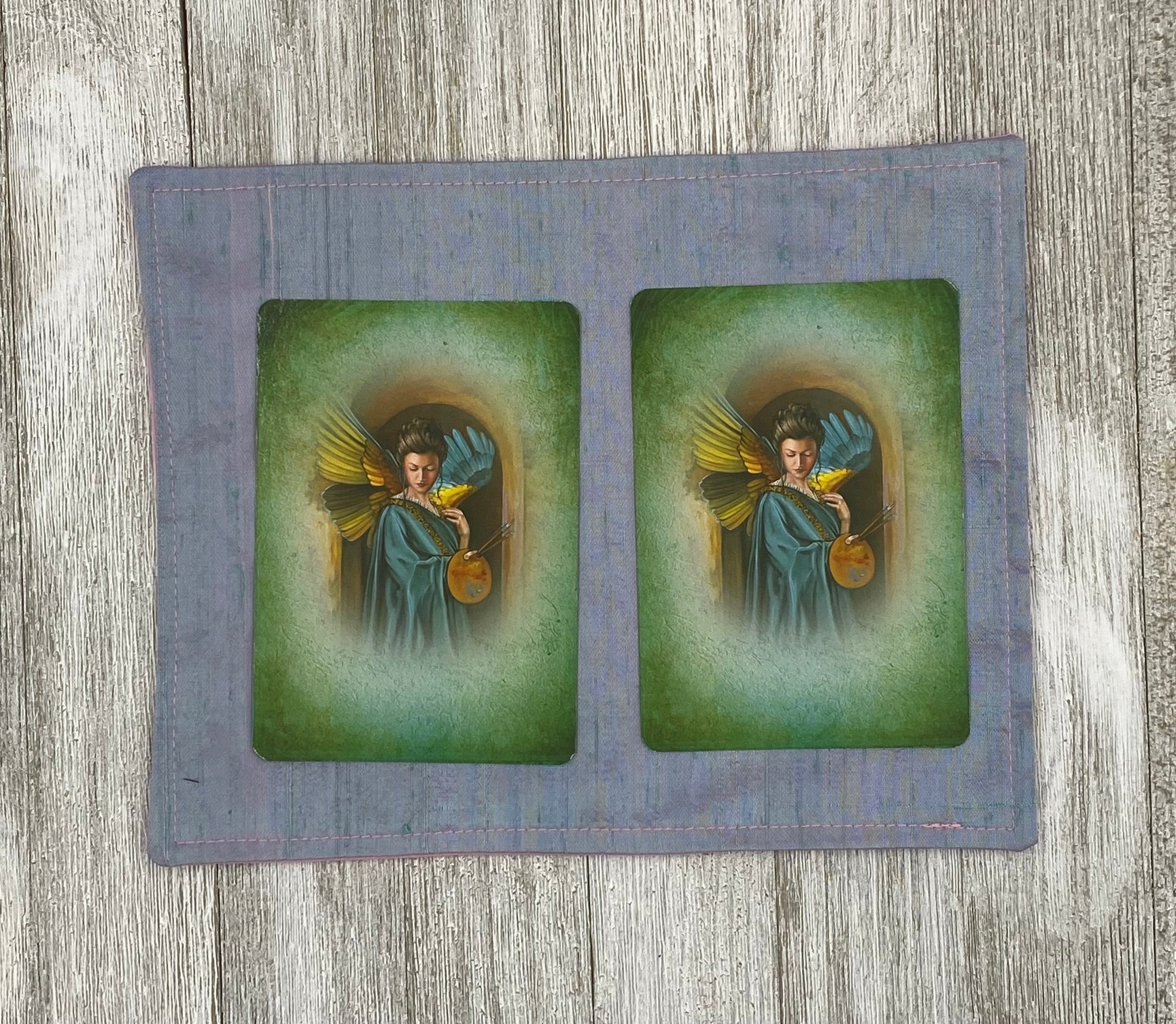 Silk MINI Altar Cloth - Light Blue, Traveling Altar Cloth, Portable ...