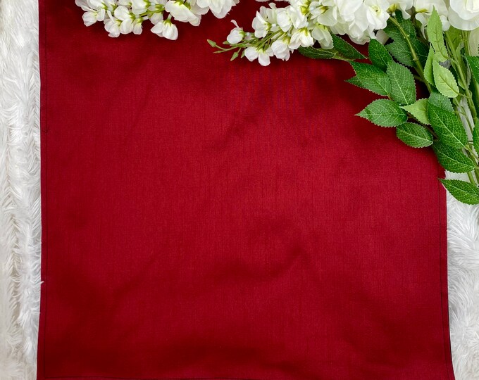 Red Altar Cloth, Tarot Cloth, Altar Decor, Double Sided Altar Cloth ...