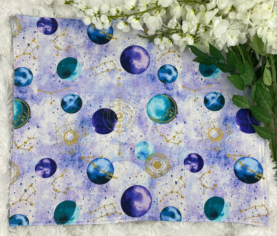 Celestial Altar Cloth Tarot Cloth Altar Decor Double Sided - Etsy