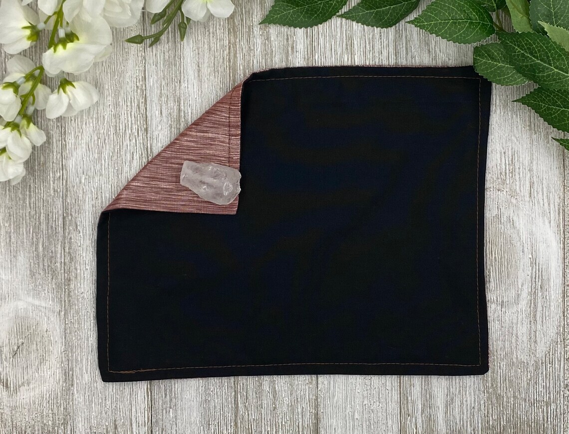 Silk MINI Altar Cloth - Tri Color, Traveling Altar Cloth, Portable ...
