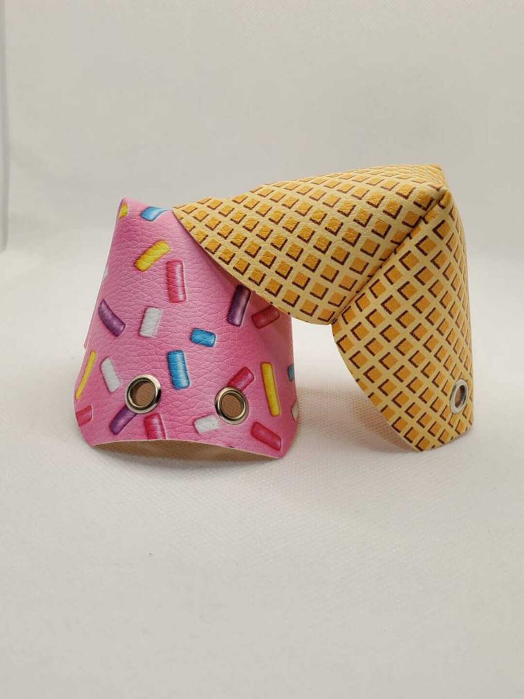 Cone Strawberry Ice Cream Toe Caps - Etsy