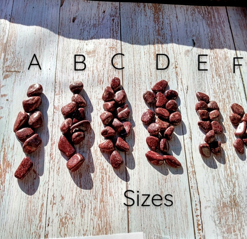 Large/ XL Red Wine Quartz Tumbled Stones From South Africa - Etsy
