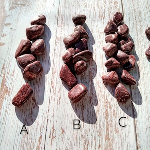 Large/ XL Red Wine Quartz Tumbled Stones From South Africa ...