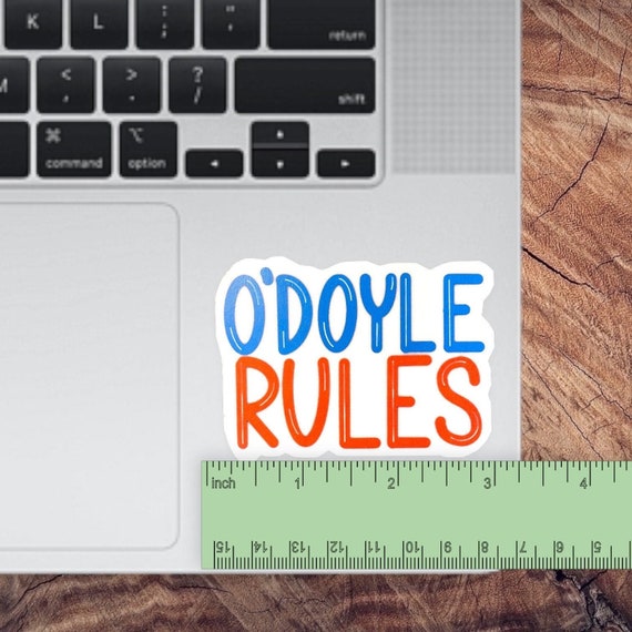 Funny ODoyle Rules Sticker for Laptop Adam Sandler Billy - Etsy.de