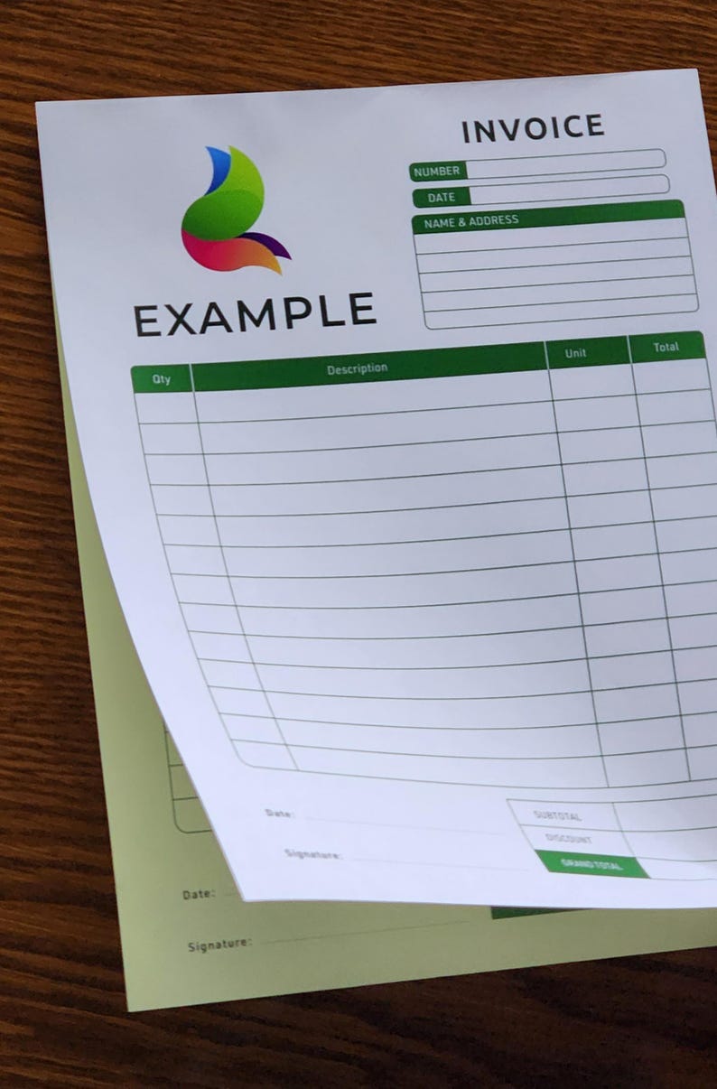 NCR Loose Sets- 8.5x11 (letter), Custom Forms (carbonless), 2-5 Part ...