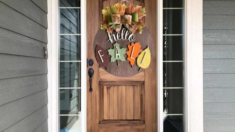 Fall Sign Wood Craft Kit - Etsy