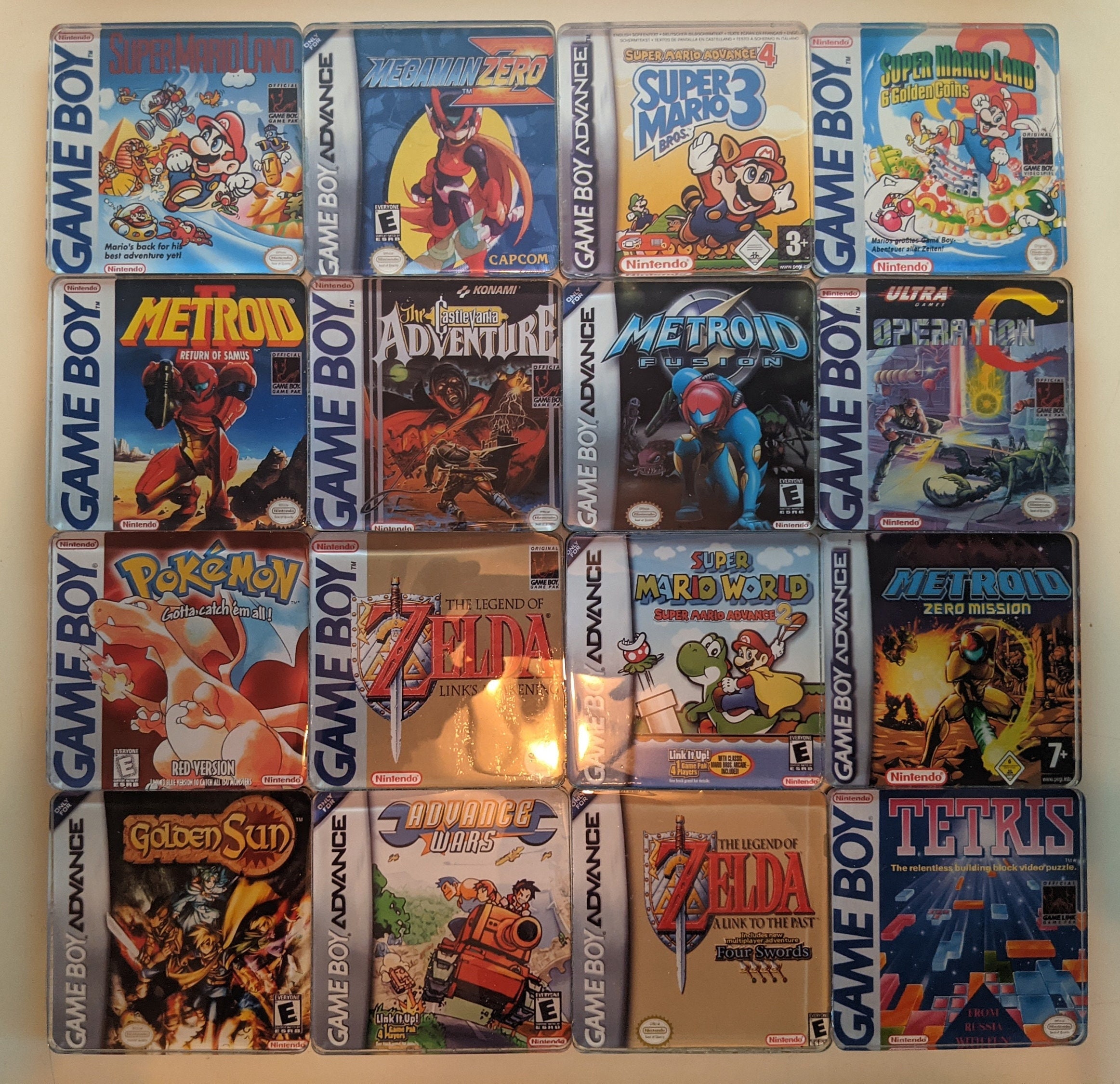 Gameboy Coasters - Etsy