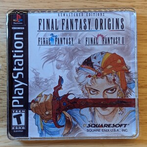 Final Fantasy PS1 Coasters - Etsy