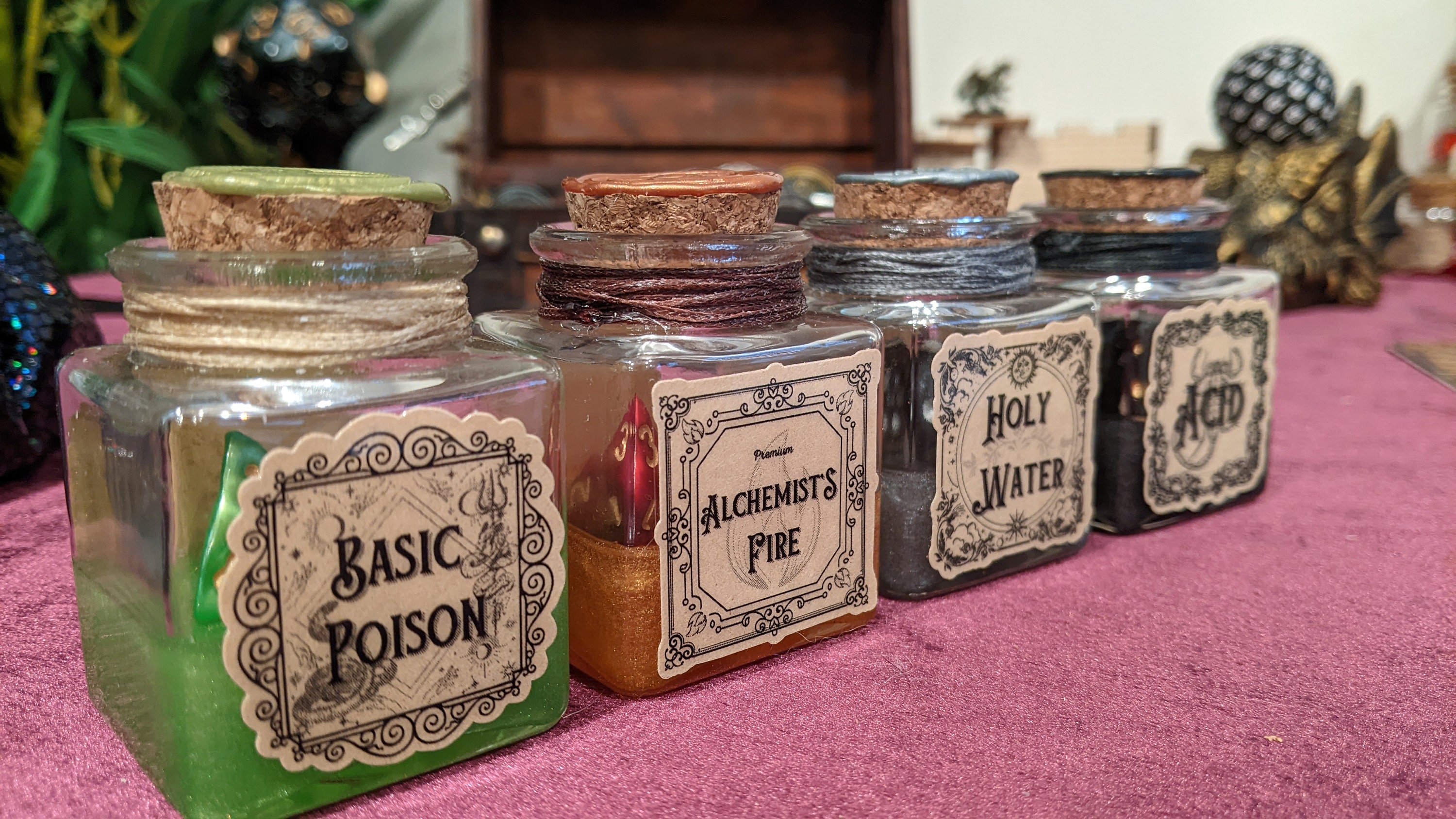 D&D Adventuring Potion Set - Etsy