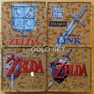 The Legend of Zelda Coasters - Etsy