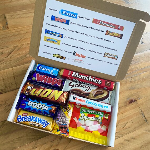 10 Piece Leaving New Job Good Luck Gift Box Letterbox - Etsy UK