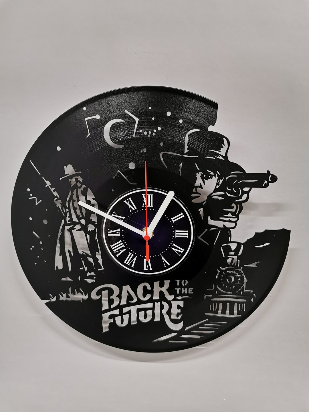 Custom Back to the Future Vinyl Record Round Clock Boys Room - Etsy