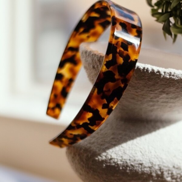 Tortoise Shell Headband - Etsy