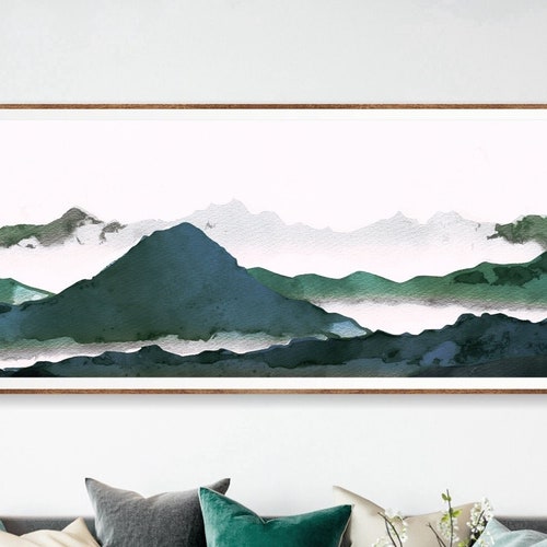 Mountain Wall Art National Park Poster Farmhouse Decor - Etsy