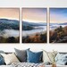 Blue Ridge Mountains, National Park Set of 3 Posters, Canvas Wall Art ...