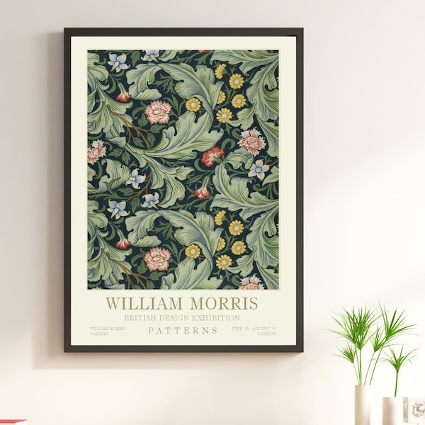 William Morris Print - Etsy