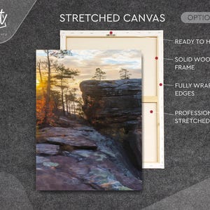 Set of 3 Chimney Rock Posters, Mountains, Extra Large Canvas Wall Art ...