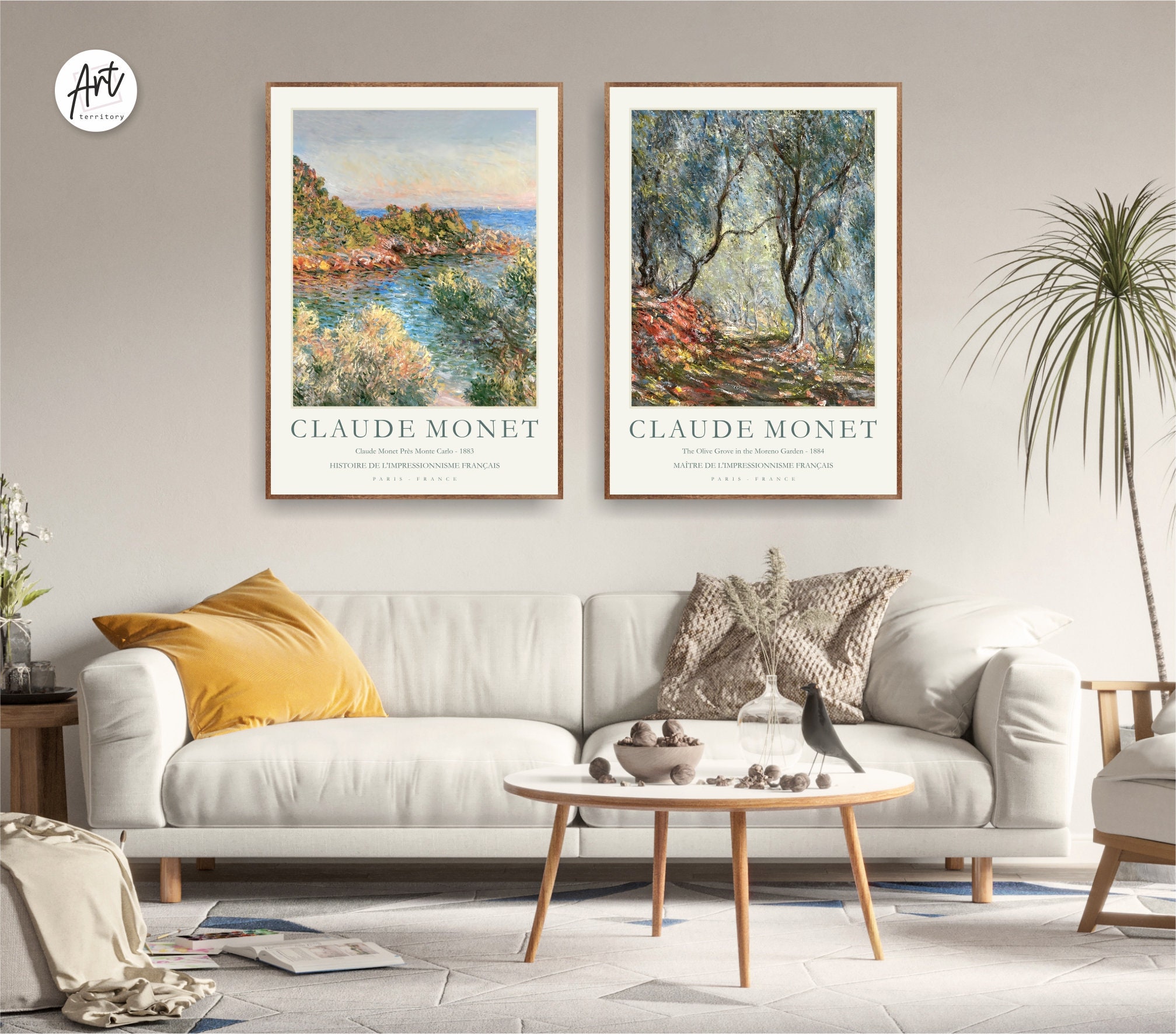 Claude Monet Prints Monet Poster Monet Exhibition Poster - Etsy