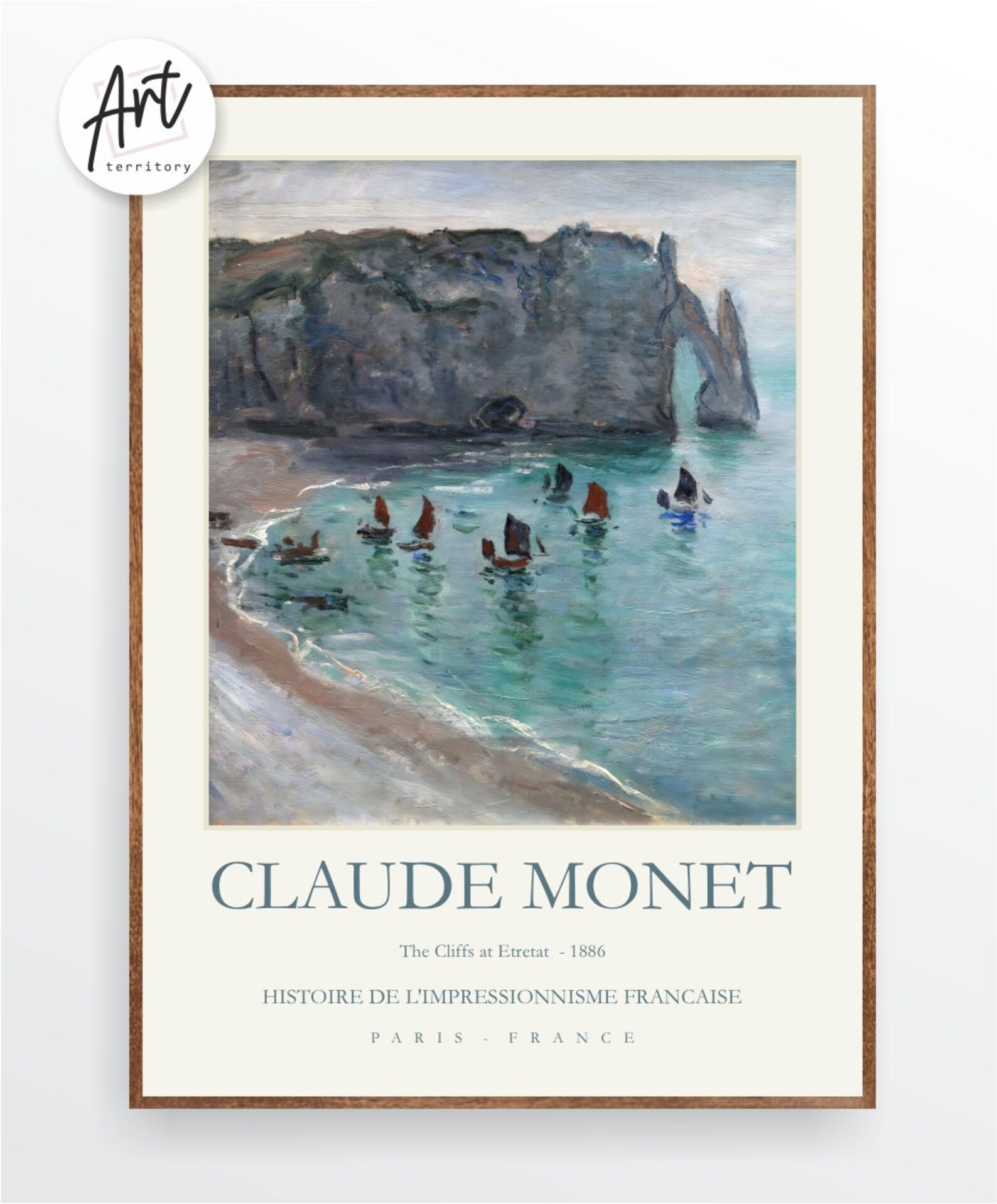 Claude Monet Print Gallery Wall Set Museum Poster - Etsy