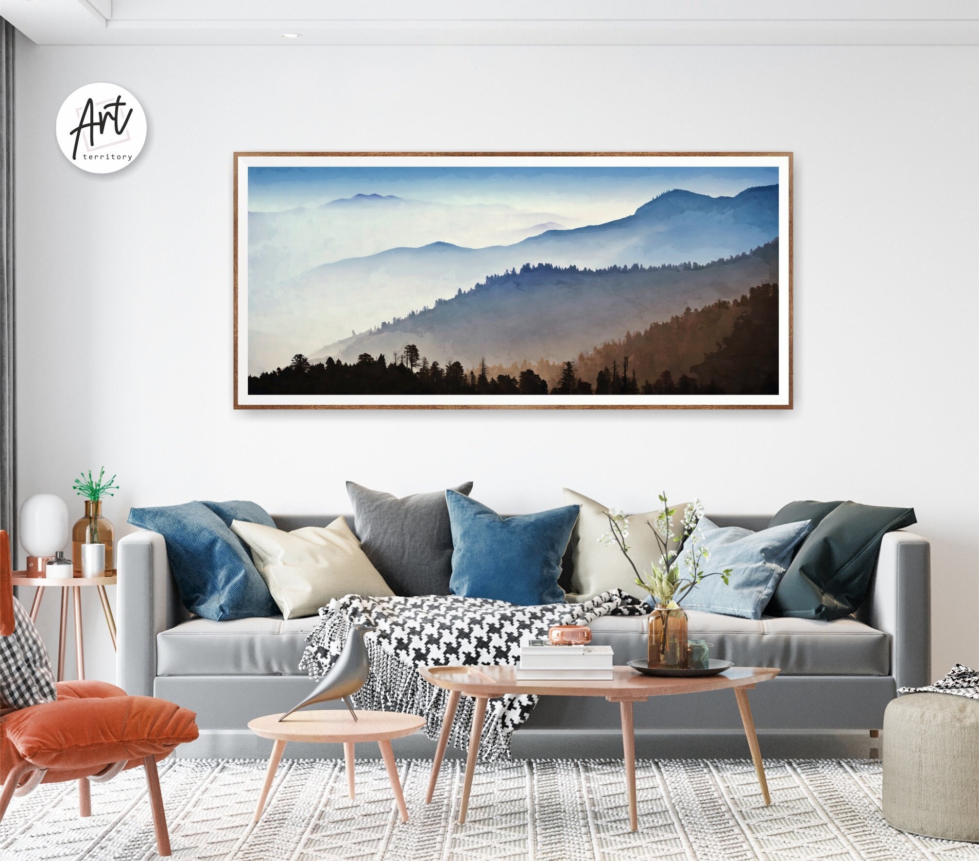 Mountain Wall Art National Park Poster Farmhouse Decor - Etsy