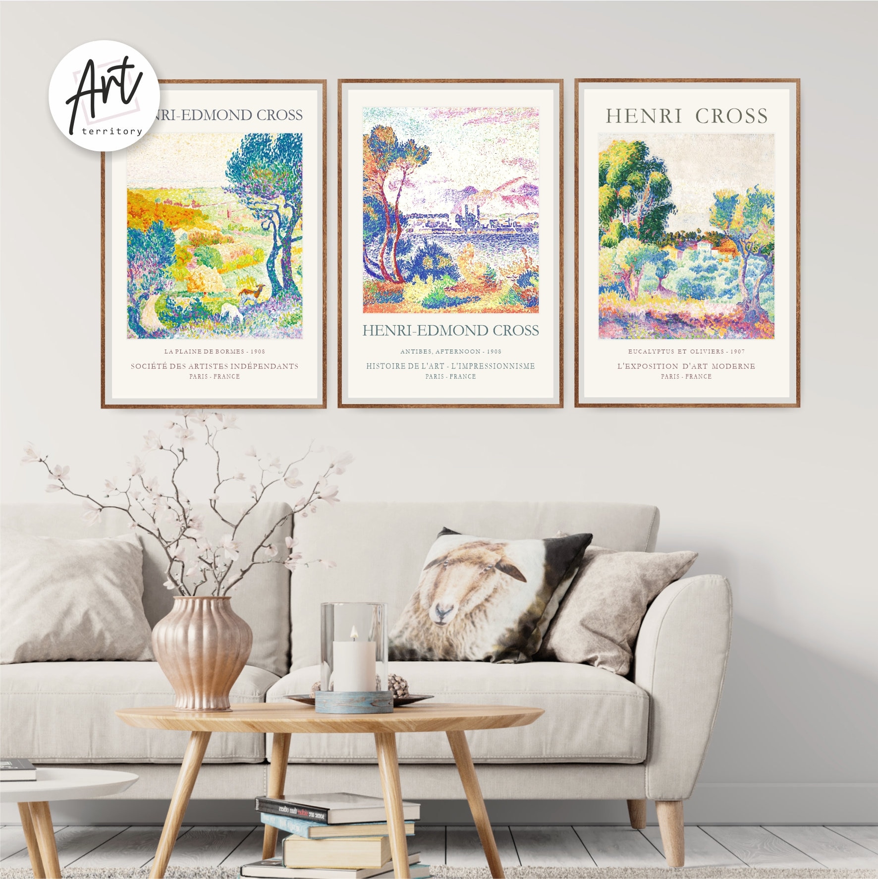 Henri Cross Set of 3 Poster Prints Galeery Wall Set - Etsy