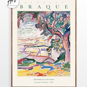 Braque Set of 3 Posters, Gallery Wall Art, Exhibitions Prints, Modern ...