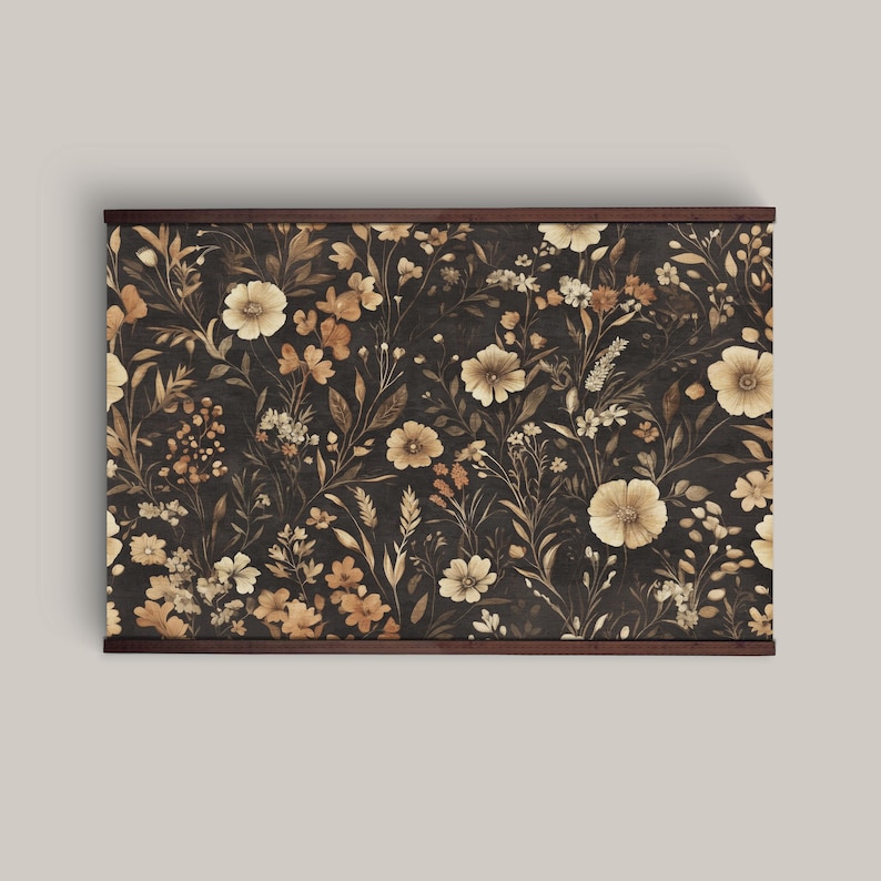 William Morris Floral Tapestry: Vintage Botanical Framed Wall Art - Etsy