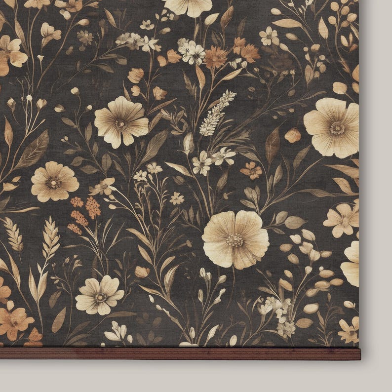 William Morris Floral Tapestry: Vintage Botanical Framed Wall Art - Etsy