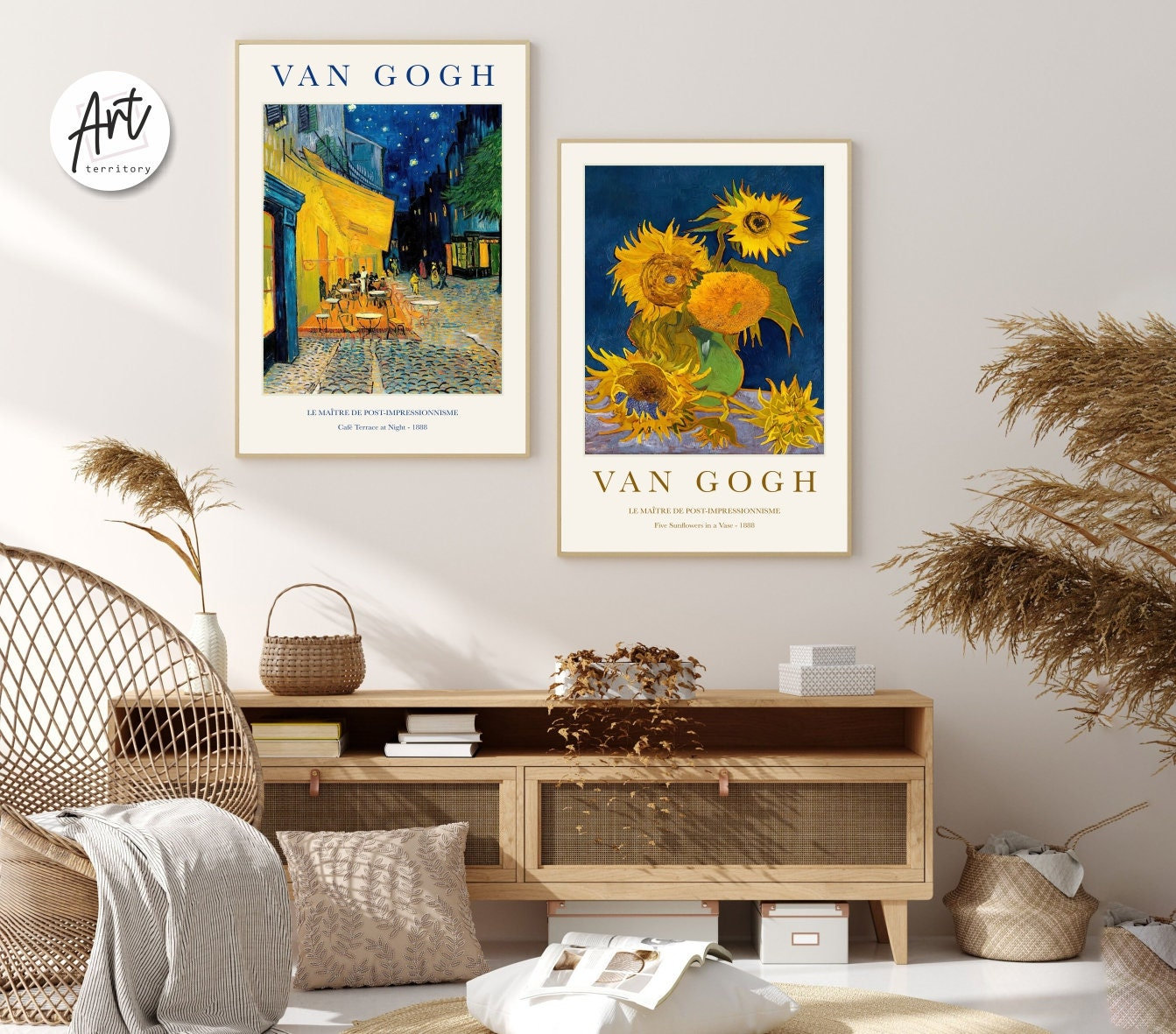 Paris Cafe Painting Van Gogh